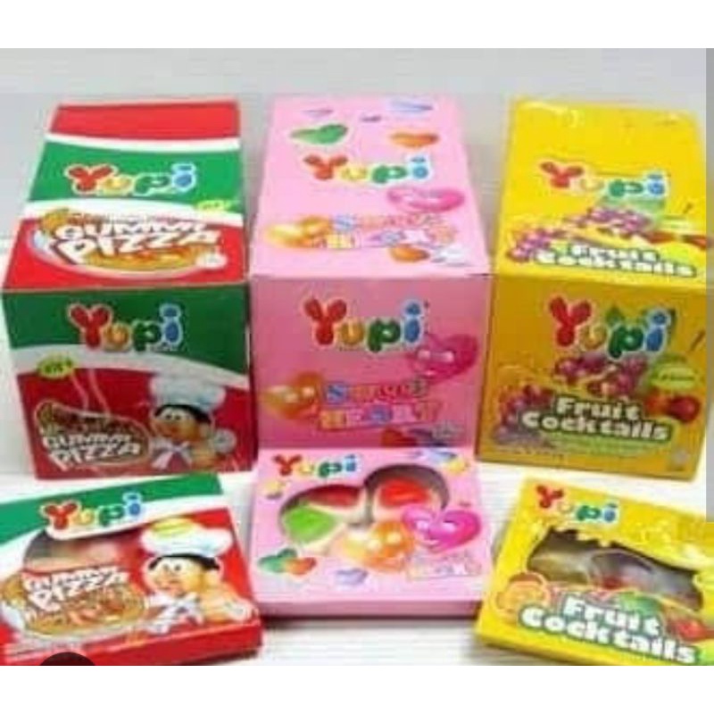 Jual permen yupi pizza 12psc | Shopee Indonesia