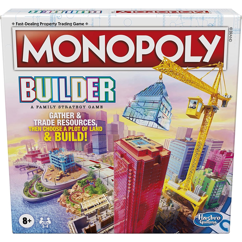 Jual MONOPOLY BUILDER BOARD GAME MONOPOLI TOWER BUILDING ORIGINAL ...