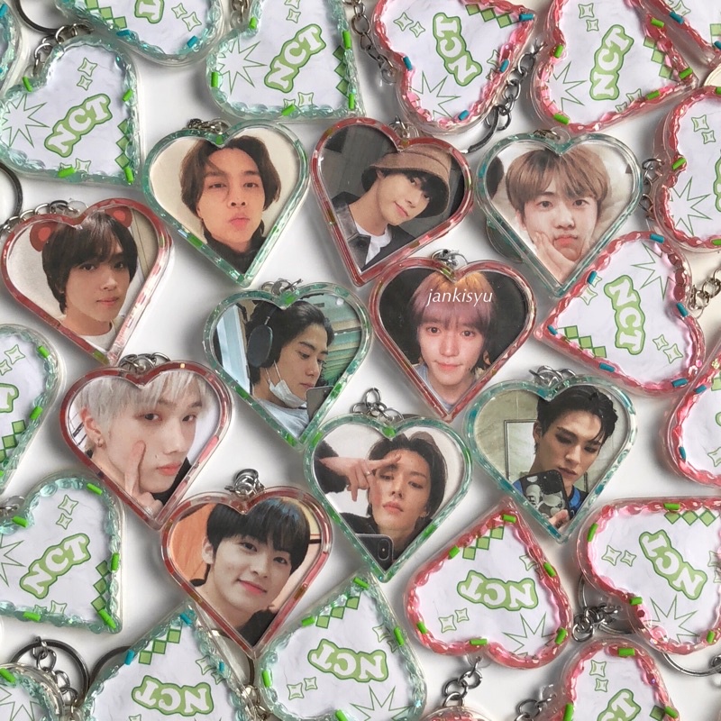 Jual NCT Heart Cake Keychain Gantungan Kunci | Shopee Indonesia