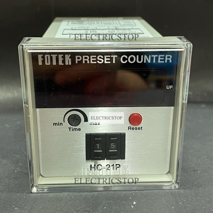 Jual Digital Counter Fotek Hc-21P Original Fotek Digital Counter Taiwan ...