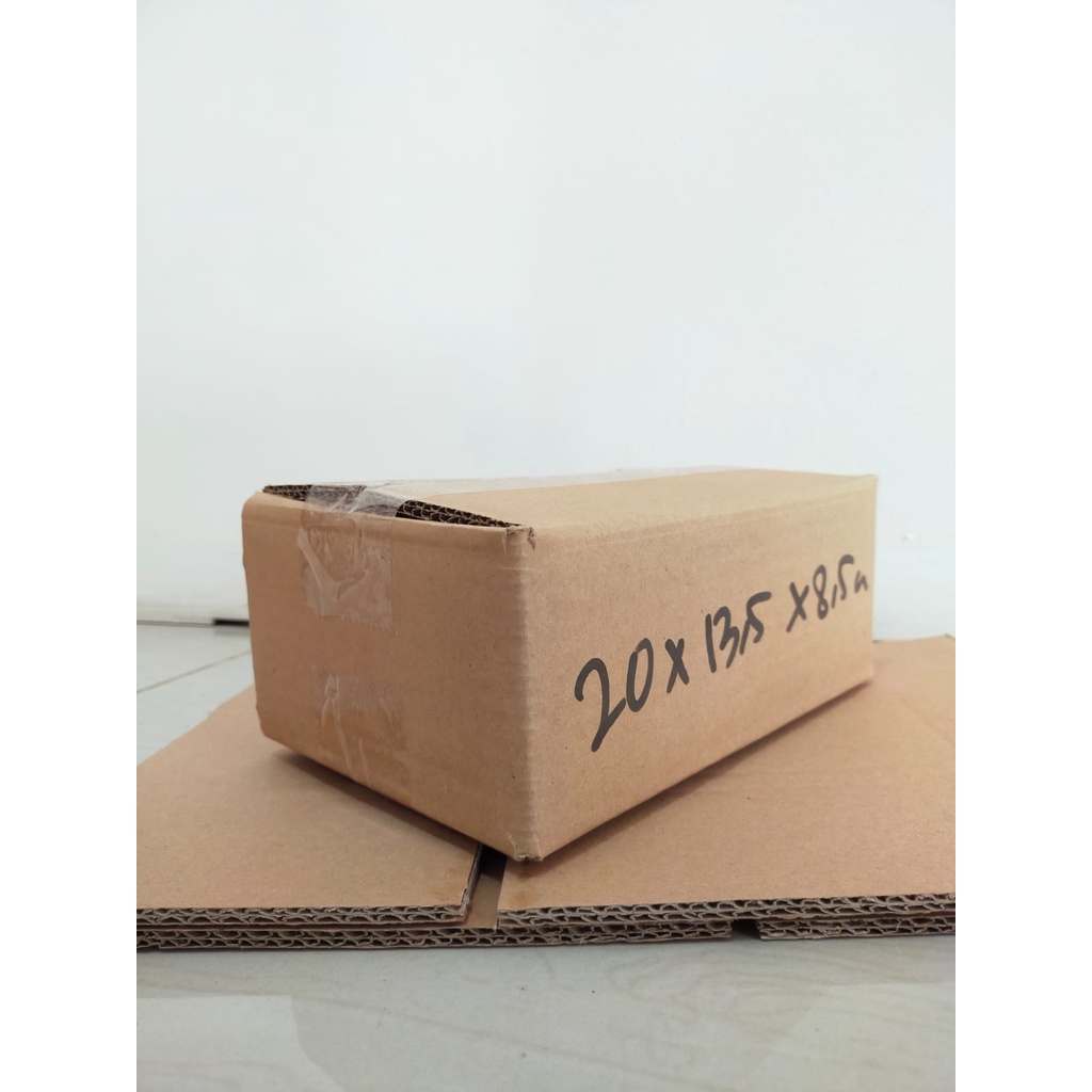 Jual Kardus 20x13,5x8,5cm Kemasan Box Kotak Dus Packing Polos Murah ...