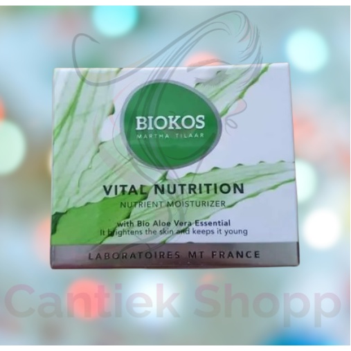 Jual BIOKOS VITAL NUTRITION NUTRIENT MOISTURIZER SPF 20 WITH BIO ALOE ...