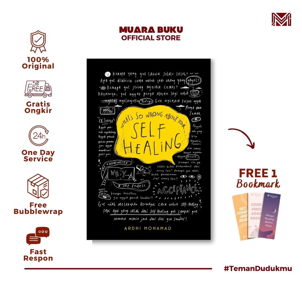 Jual Buku Motivasi Self Improvement - Whats So Wrong About Your Self Healing - Ardhi Mohamad ...