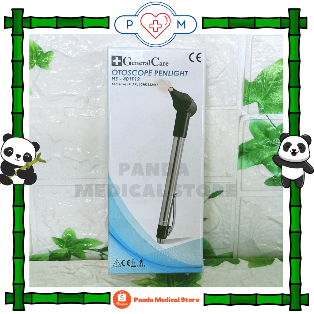 Jual Otoscope Penlight HS - 401F12 / Otoskop Alat Periksa General Care ...