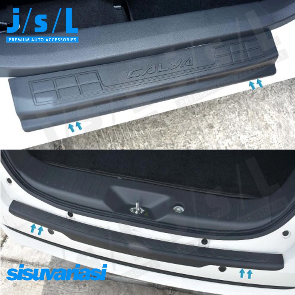 Jual Paket Sill Plate Pintu Samping dan Belakang Calya Sigra ...