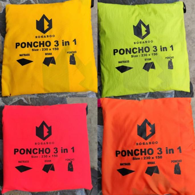 Jual Jas Hujan Ponco Bogaboo 3 in 1 Waterproof - Ponco Bivak Footprint ...