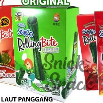 Jual Id5b5Ap--Seleco Rolling Bites Rumput Laut Panggang Roll Box isi 12 ...