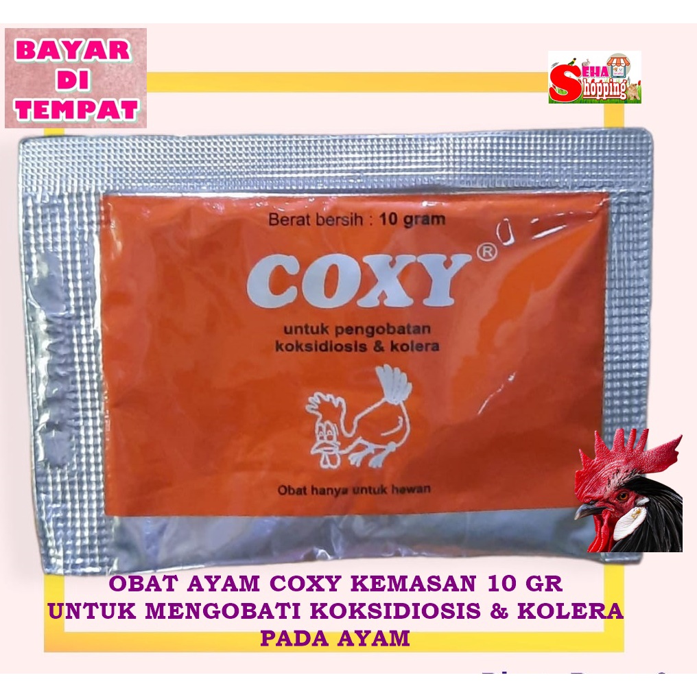 Jual COXY 10 gram AYAM OBAT KOKSIDIOSIS DAN KOLERA / OBAT AYAM / MEDION ...