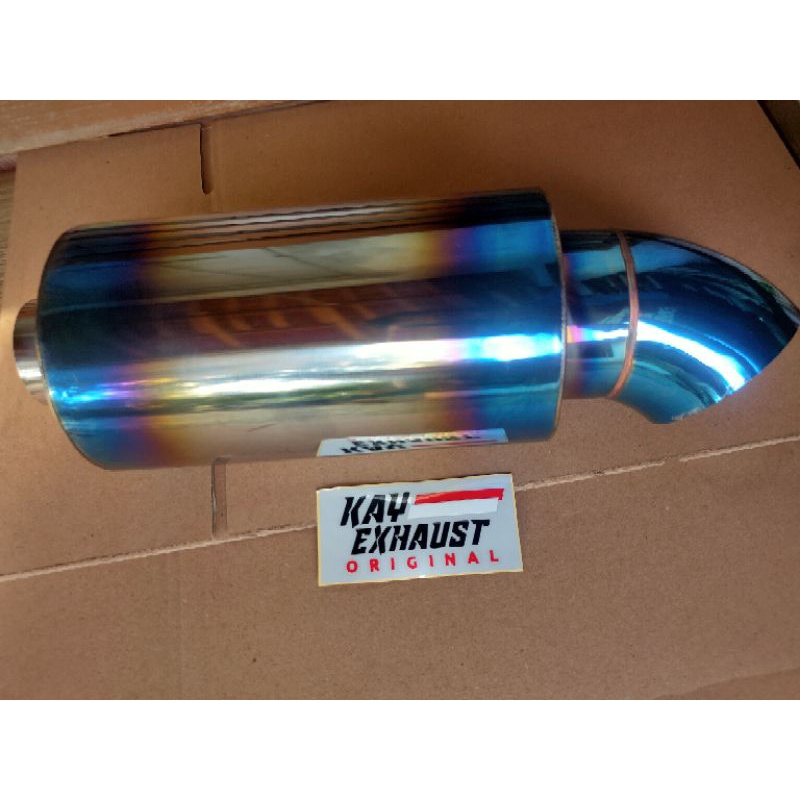 Jual KAY EXHAUST TIPE JS UNIVERSAL BAHAN STENLISH | Shopee Indonesia