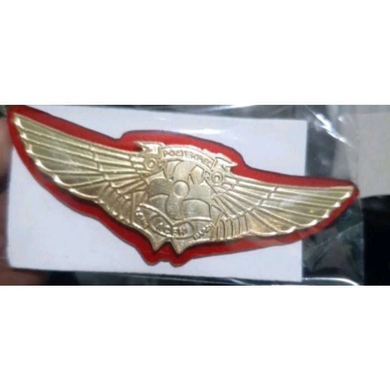 Jual wing poltekpel aceh 8cm begron merah | Shopee Indonesia