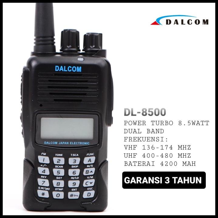 Jual Ht Dalcom Japan Dl-8500 Dual Band Ori Walkie Talkie | Shopee Indonesia