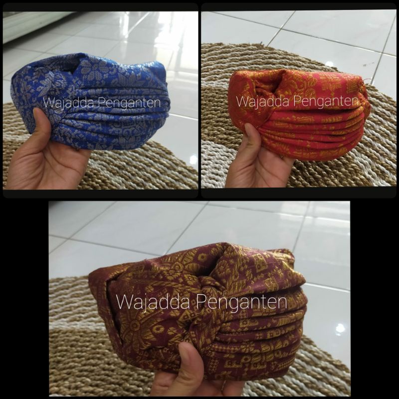 Jual SALUAK DATUAK/TOPI PENGANTIN ADAT MINANG PADANG | Shopee Indonesia