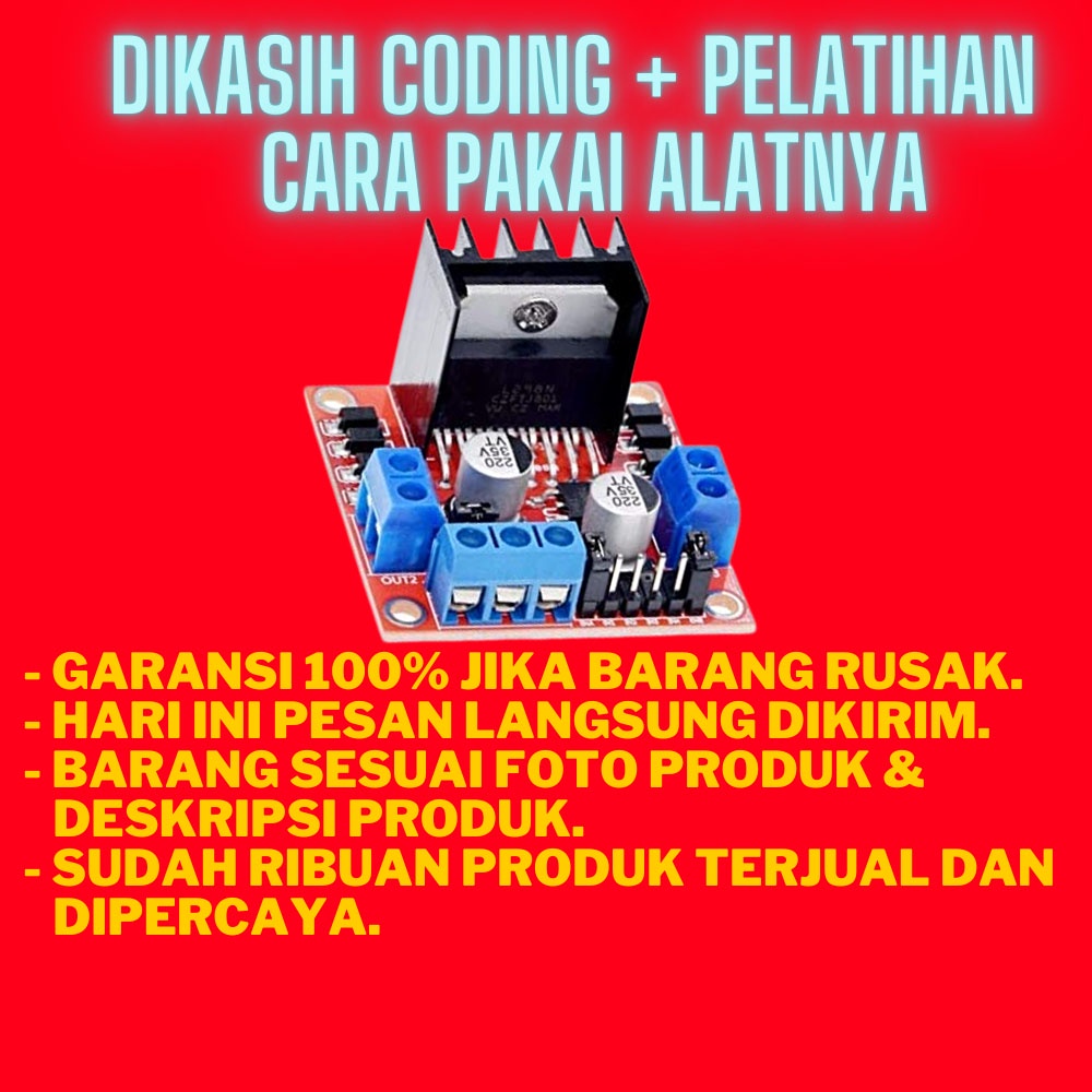 Jual Modul driver motor arduino uno r3 nano mobil pesawat helikopter ...