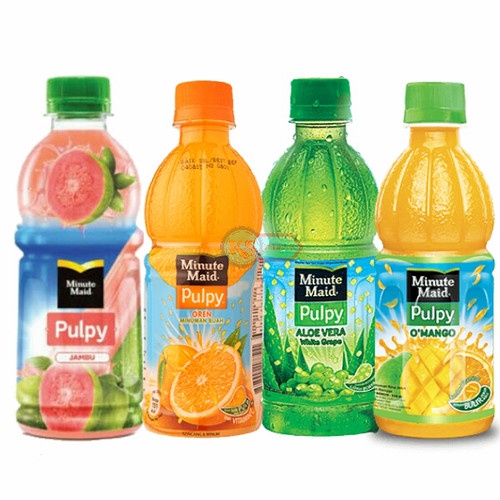 Jual Minute Maid Pulpy Minuman Jus 300 ml 1 Dus Isi 12 Botol All ...