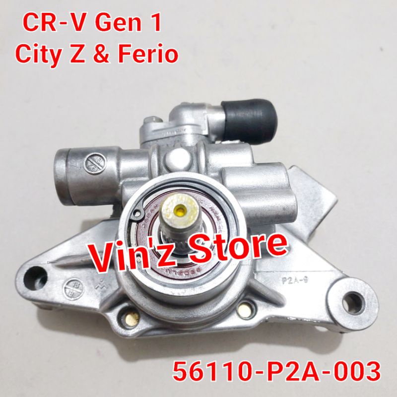 Jual ORIGINAL POMPA POWER STEERING HONDA CRV GEN 1 CITY Z CIVIC FERIO ...