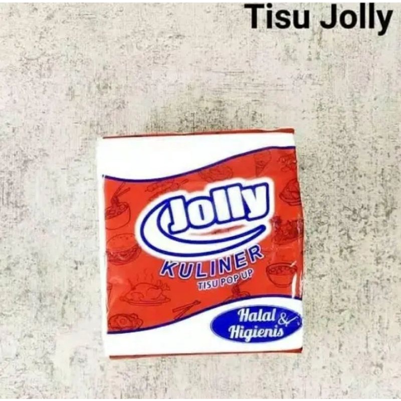 Jual Tissue Jolly Kuliner Pop Up 150 sheet // Tissue dapur // Tisu Meja ...