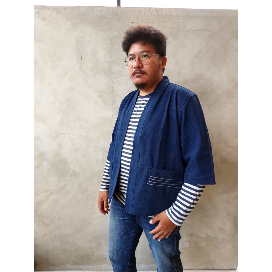 Jual Kimono Denim Outer Seishin (Unisex) | Shopee Indonesia