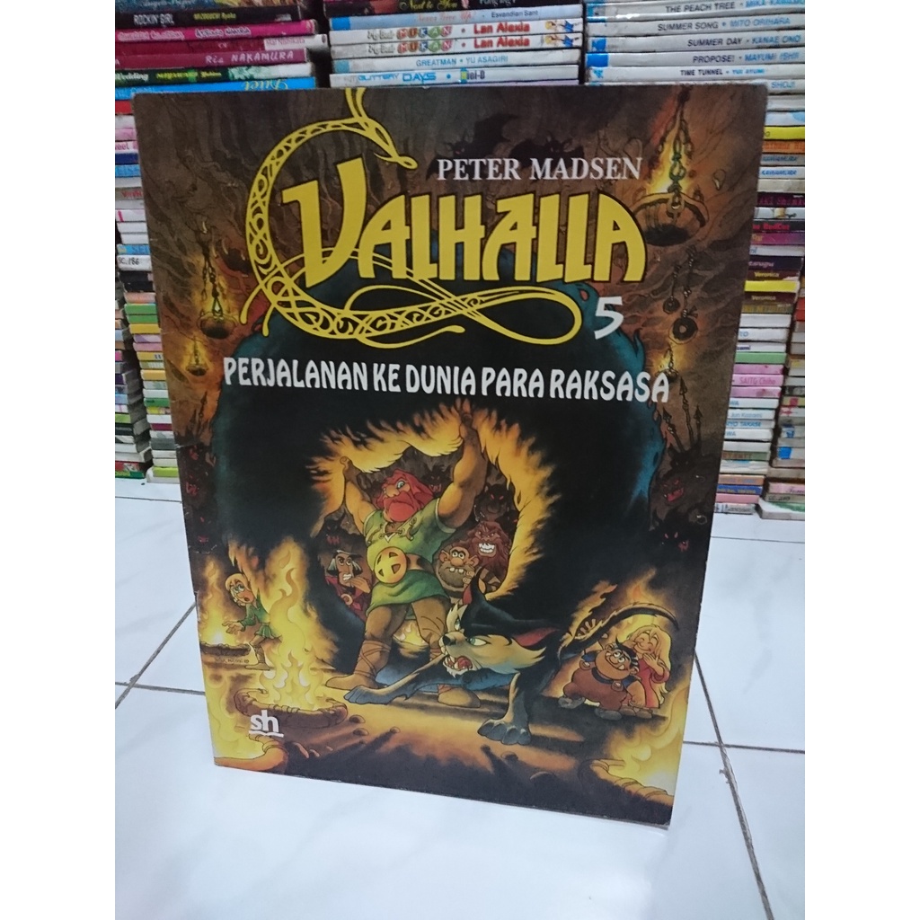 Jual Cergam Valhalla 5 - Peter madsen - Perjalanan ke dunia para ...