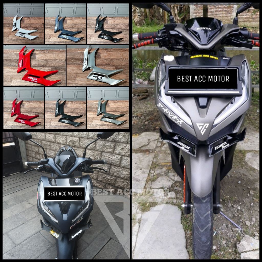 Jual WINGLET VARIO 150 125 NEW CBS ISS BAHAN PLASTIK ABS 2018 2019 2020 2021 2022 | Shopee Indonesia