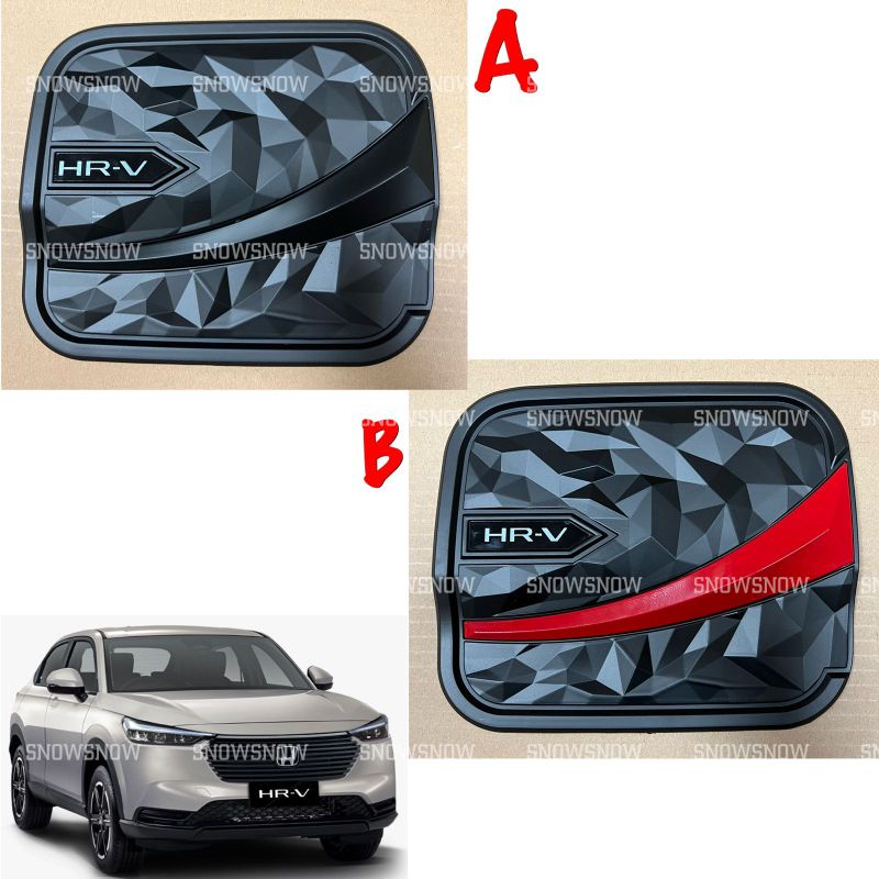 Jual Tank Cover Honda HRV 2022 2023 Diamond Hitam Merah | Shopee Indonesia