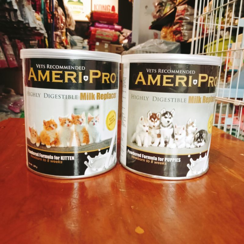 Jual Susu Bubuk Untuk Anak Anjing Kucing Murah Ameri Pro 200g | Shopee Indonesia