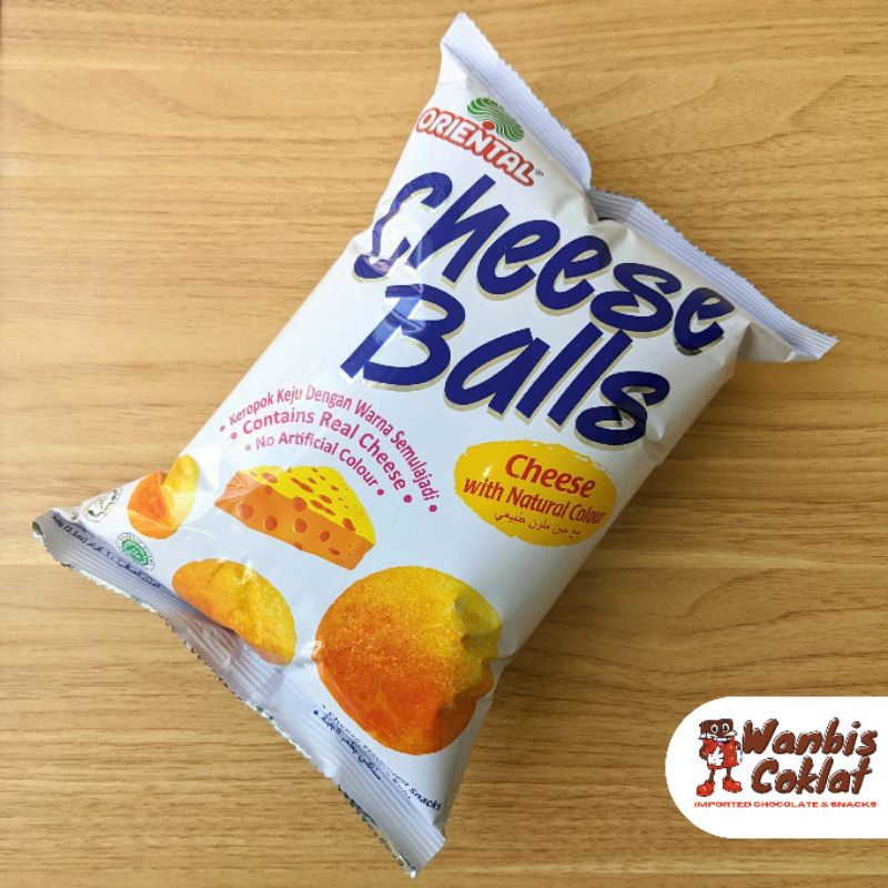 Jual CHEESE BALLS SNACK IMPORT RASA KEJU 60 GRAM MADE IN MALAYSIA ...