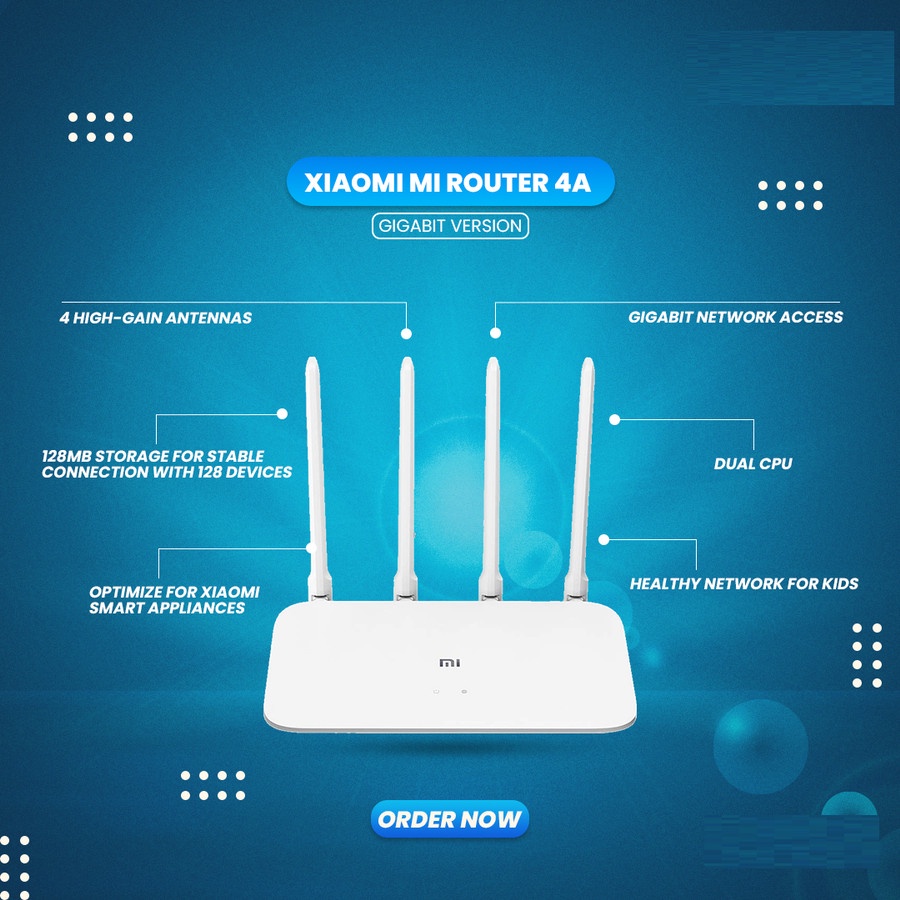 Jual SMARTCOM - Xiaomi Wireless Router 4C 2.4GHz 300Mbps 4 Antena 64GB | Shopee Indonesia