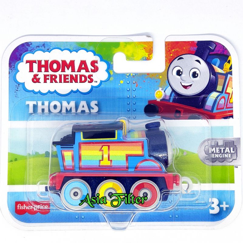 Jual Thomas and Friends Metal Engine NEW LOOK Push along manual thomas ...