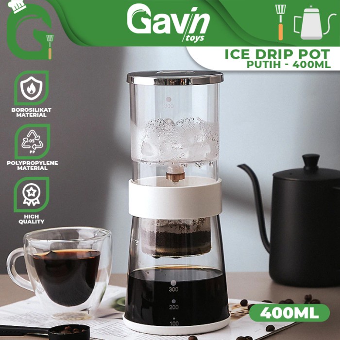 Jual Ice Dripper Set Cold Brew Maker Kopi Slow Drip Coffee Cold Brew ...