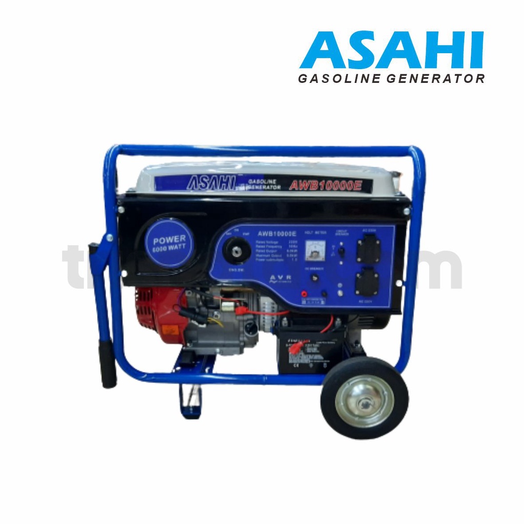 Jual ASAHI GENSET BENSIN 6000 WATT AWB-10000E / AWB10000E | Shopee Indonesia