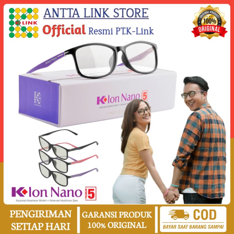 Jual KACAMATA ION NANO PREMIUM 5 ORIGINAL KLINK | KACAMATA TERAPI KESEHATAN ANTI RADIASI ...