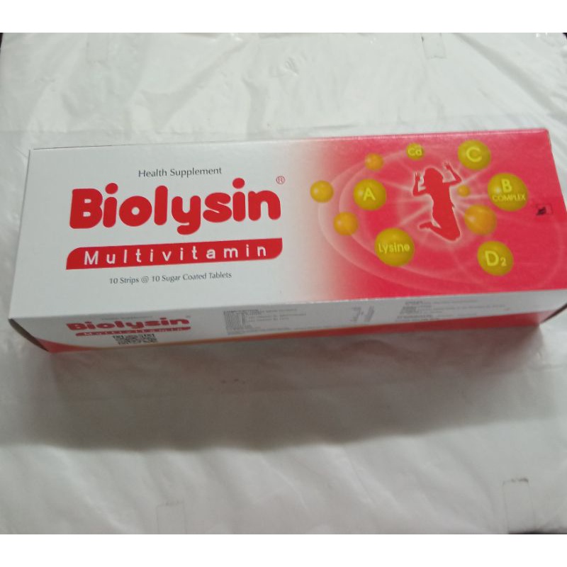 Jual biolysin tablet | Shopee Indonesia