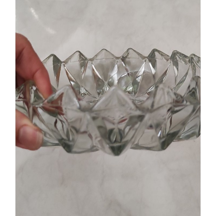 Jual ASBAK BELING/ASBAK KACA BULAT BERMOTIF/SUPER TEBAL | Shopee Indonesia