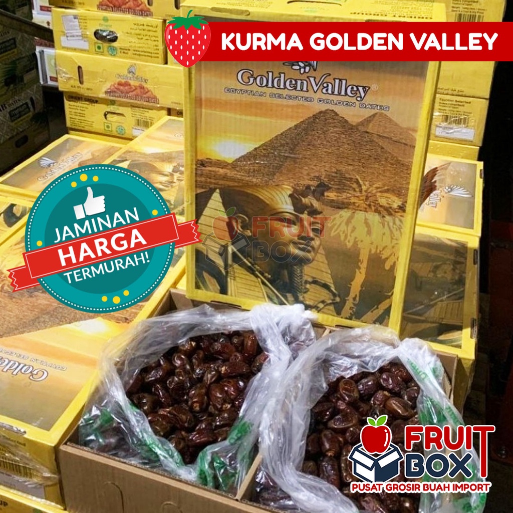 Jual Kurma Golden Valley, Kurma Basah Mesir Madu Untuk Puasa (Kemasan ...