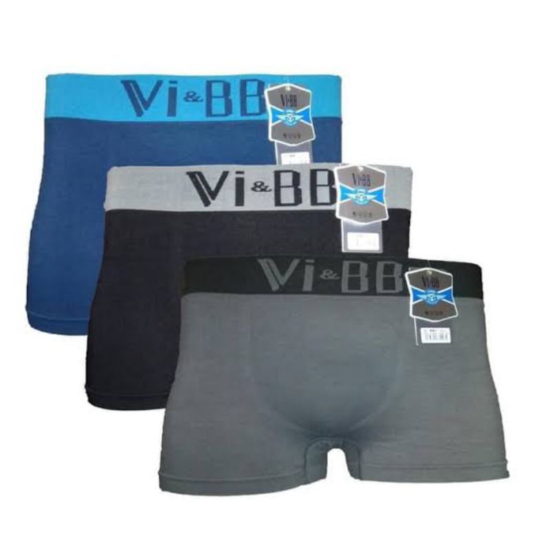 Jual 3pcs Celana dalam pria boxer vi bb premium CD kolor lusinan ...