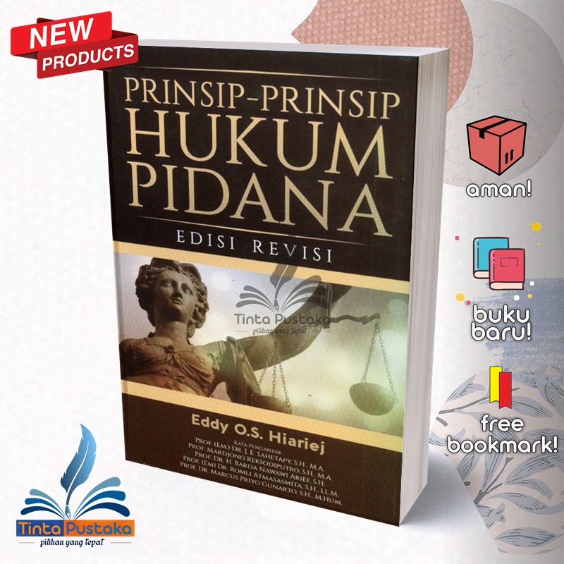 Jual Prinsip-Prinsip HUKUM PIDANA - Edy O.S.Hiariej (Edisi Revisi) | Shopee Indonesia