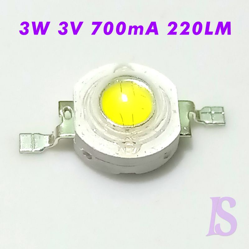 Jual 3pcs Lampu LED HPL 3W putih 6000k - 7000k | Shopee Indonesia