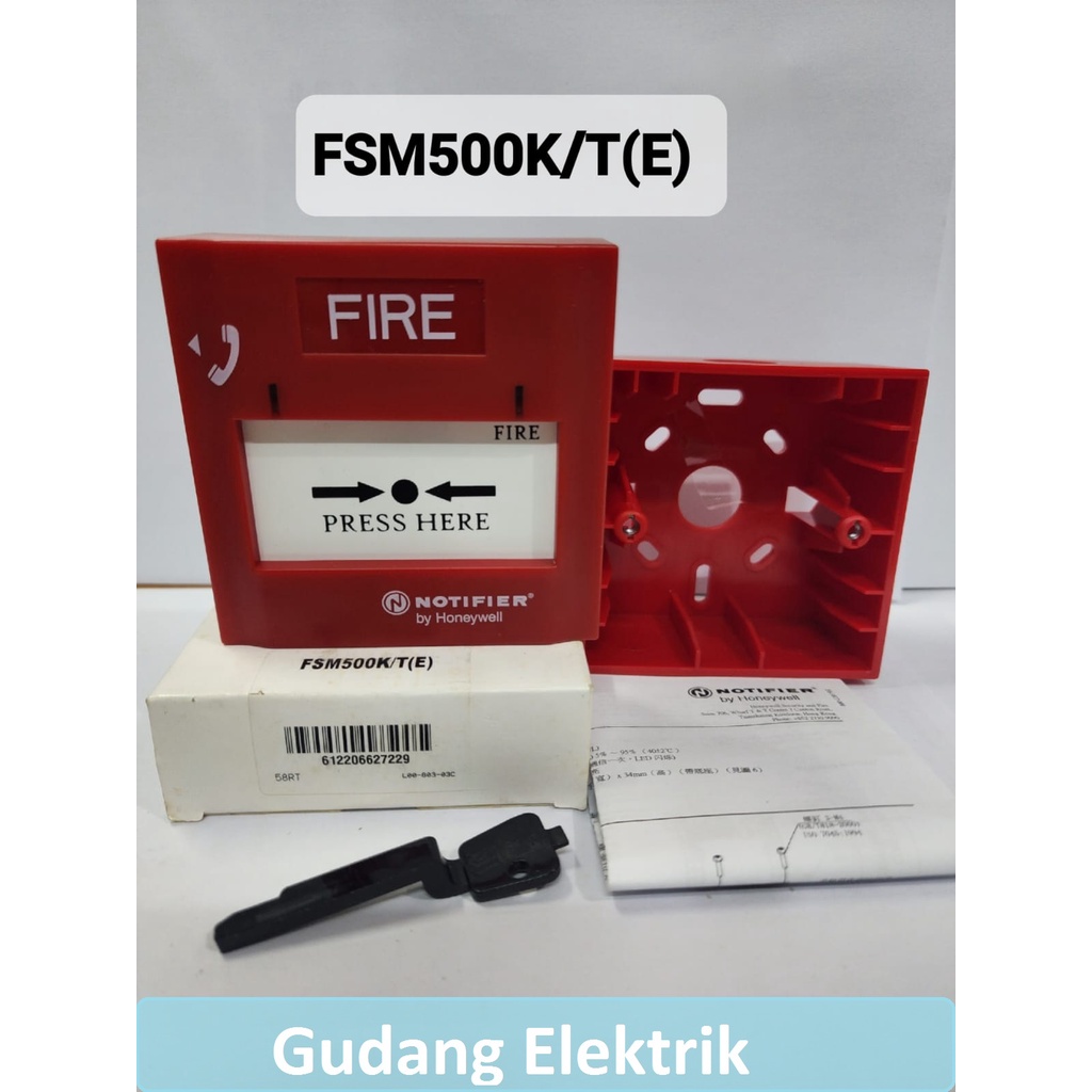 Jual Notifier Addressable Manual Call Point FSM500K | Shopee Indonesia