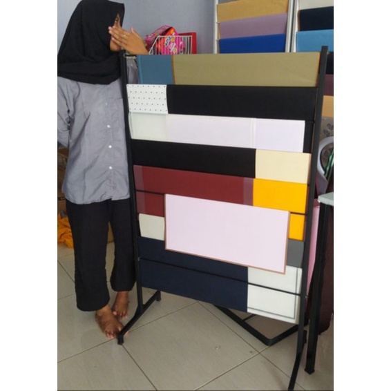 Jual Rak kertas Chellophane / rak kertas buket / rak hijab | Shopee ...