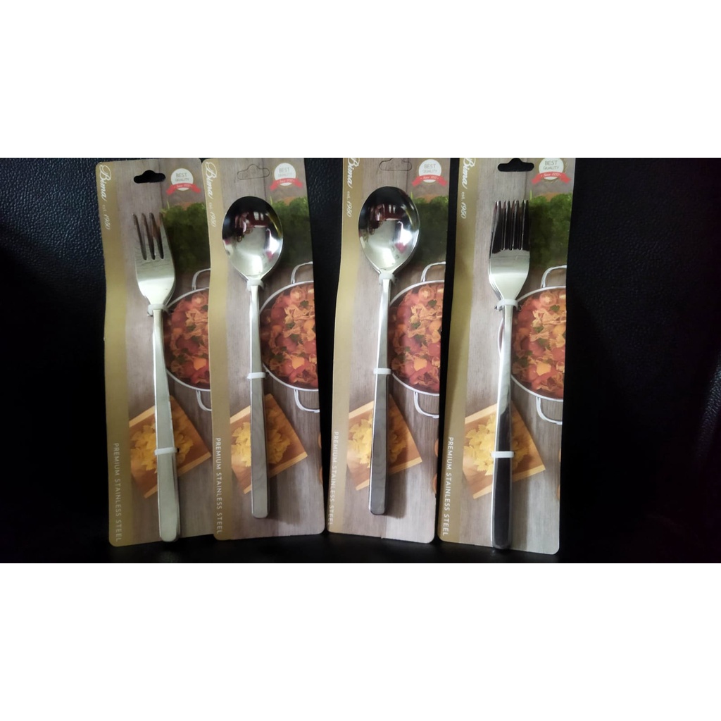 Jual Bima Korean Spoon & Fork / Sendok Garpu Korea | Shopee Indonesia