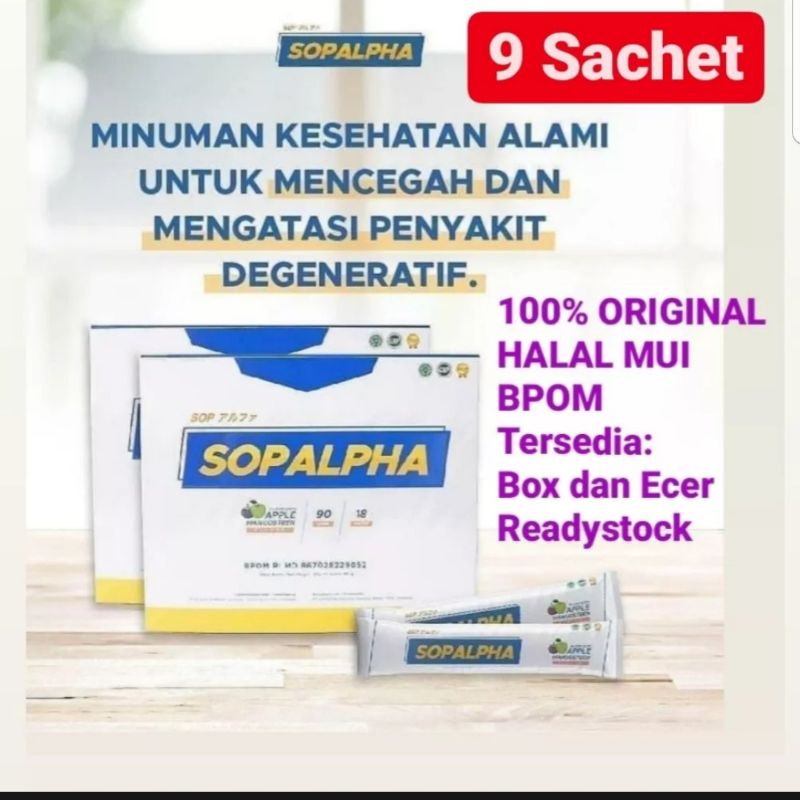 Jual SOPALPHA 1box 18 saset. BIOALPHA OFFICIAL 100% READYSTOCK SOP ALPHA MEDAN JAKARTA IMUN ...