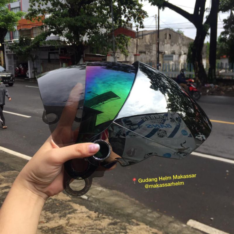 Jual Kaca Helm Takachi/Kaca Helm GHM Vista | Shopee Indonesia