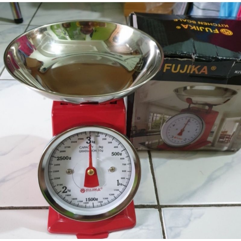 Jual Timbangan Besi Fujika Manual 5kg 3kg 2kg | Shopee Indonesia