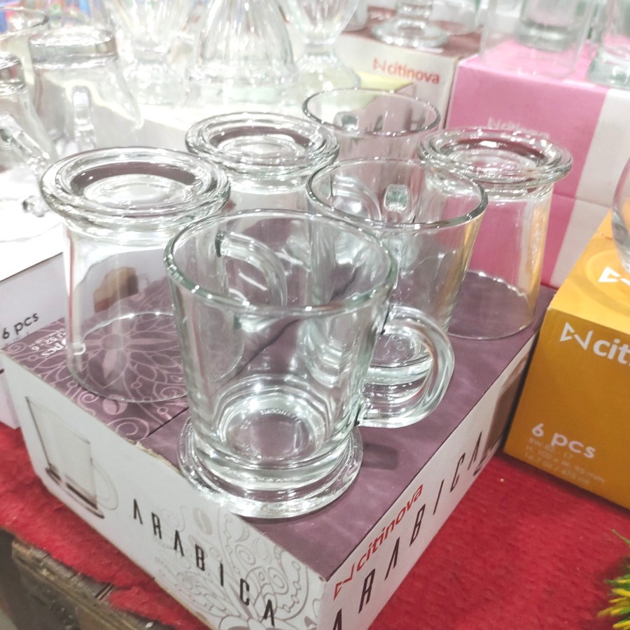 Jual Gelas set citinova arabica 6 pcs | Shopee Indonesia