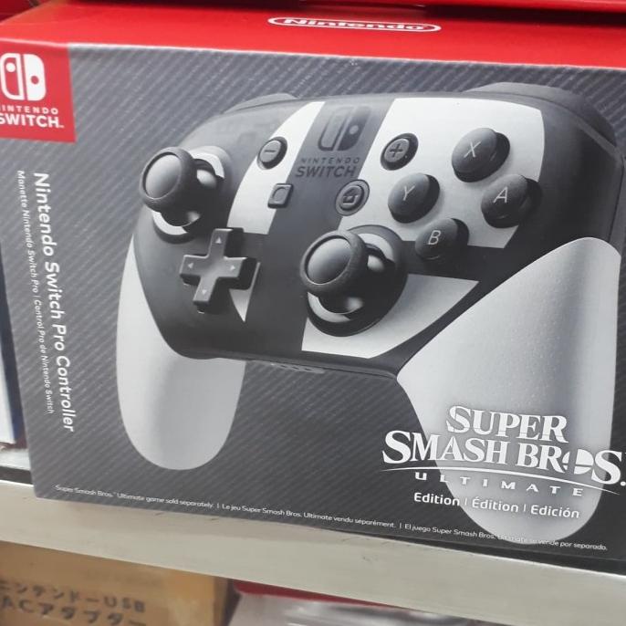 Jual SWITCH PRO CONTROLLER SUPER SMASH BROS ULTIMATE | Shopee Indonesia