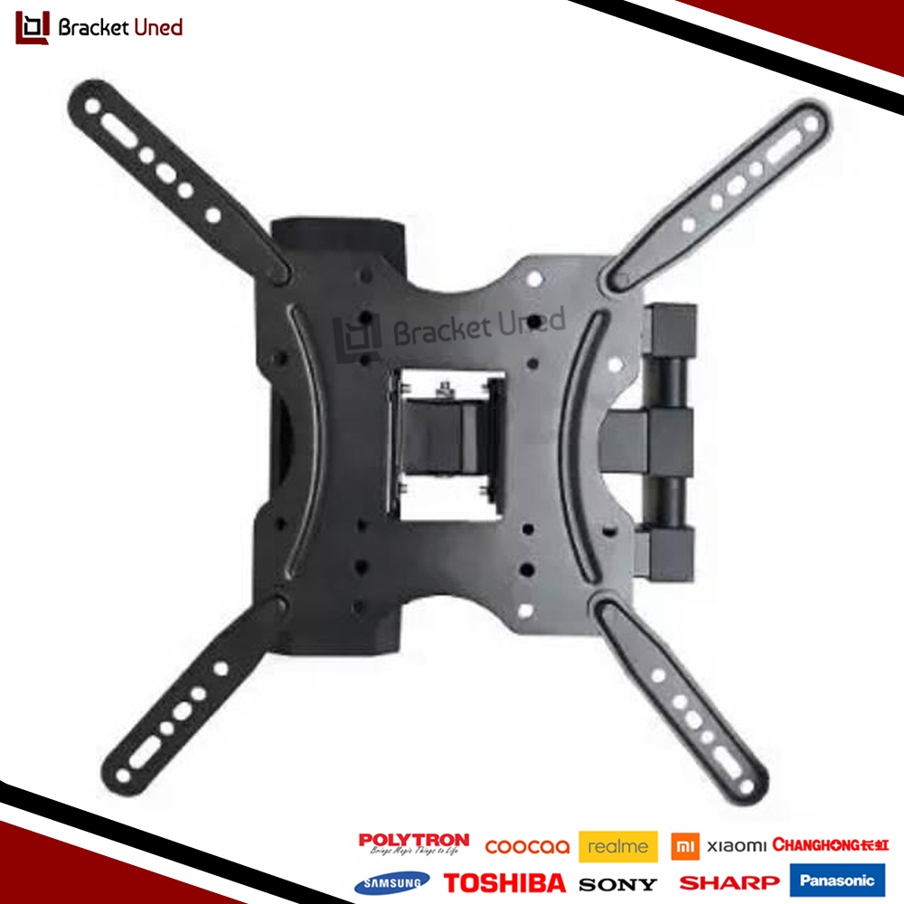 Jual Bracket TV 32 40 43 42 24 21 29 49 17 14 Inch 6 Arah Universal ...