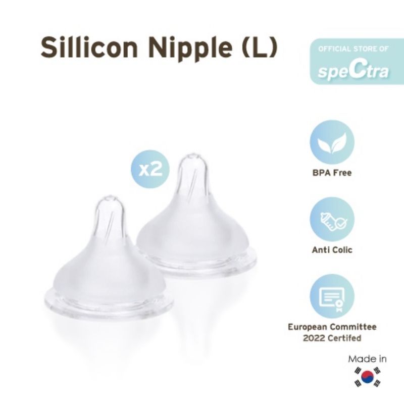 Jual Spectra Dot Nipple Silicone Wideneck | Shopee Indonesia