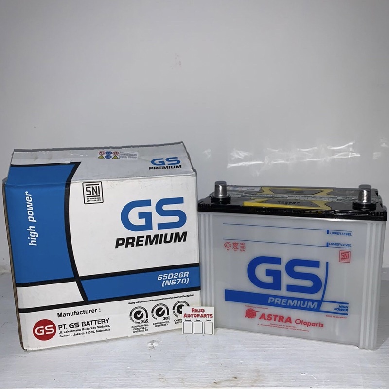 Jual Aki GS Premium NS-70 & NS-70L | Shopee Indonesia