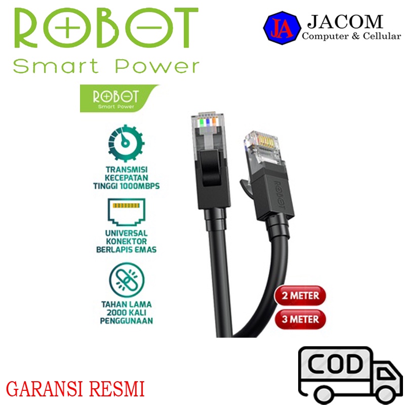 Jual Robot Kabel Ethernet Cable CAT 6 LAN UTP Universal RJ45 RFC02 RFC03 CAT6 | Shopee Indonesia