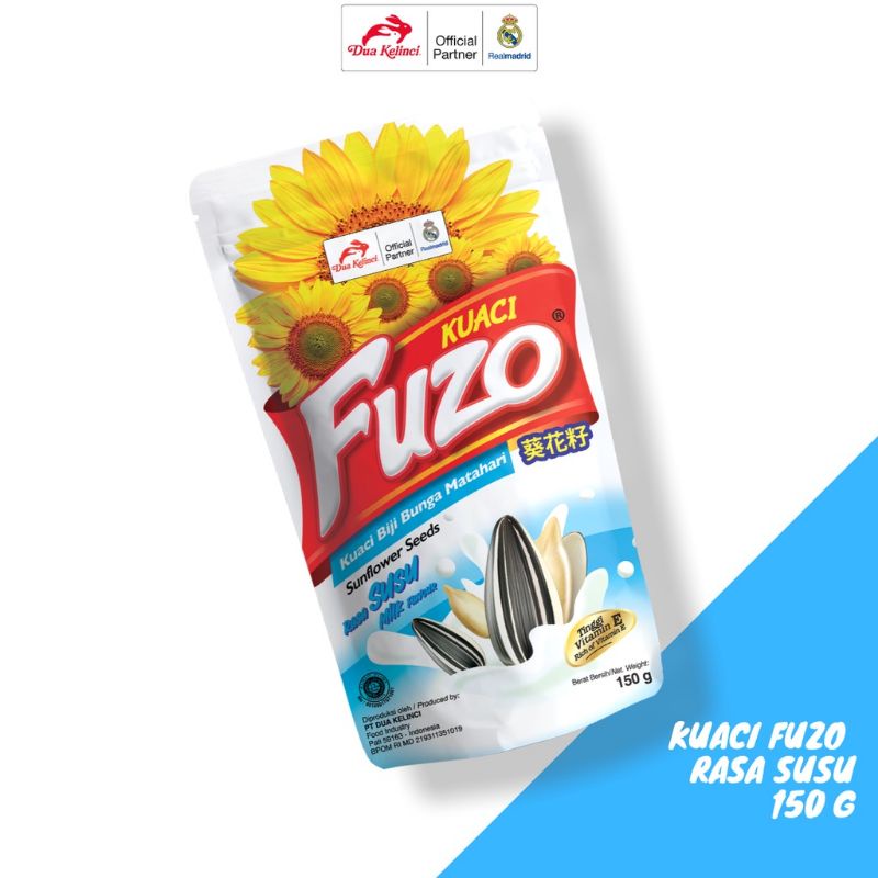 Jual Kuaci Fuzo Original Dua Kelinci 150 gram - All Varian Milk kopi ...